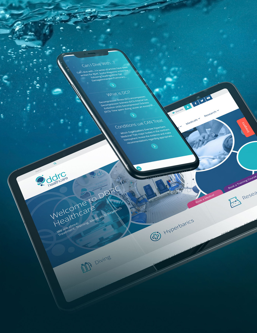 DDRC Healthcare | Website Design by Matrix